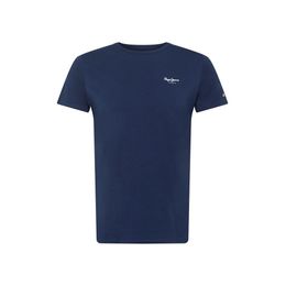 Pepe Jeans T-Shirt Herren Größe L navy / weiß