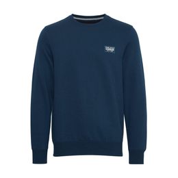 Blend Sweatshirt 'Kalip' Herren Gr&ouml;&szlig;e L blau / wei&szlig;