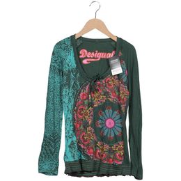 Desigual Langarmshirt Damen Gr&ouml;&szlig;e S Second Hand gr&uuml;n
