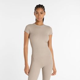 New Balance Funktionsshirt Damen Größe S ecru