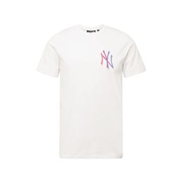 New Era T-Shirt 'New York Yankees' Herren Größe L blau / lila / rosa / weiß