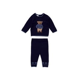 Rock a Bye Baby Boutique Set 'Bär' Größe 56 blau / navy / braun