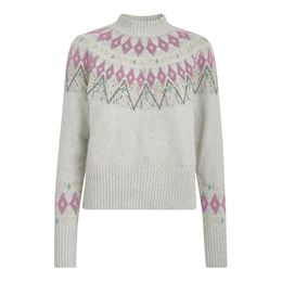 Desires Pullover 'Sutton' Damen Gr&ouml;&szlig;e XS creme / sand / hellblau / pink