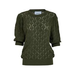 Minus Pullover 'Lamina' Damen Gr&ouml;&szlig;e XL dunkelgr&uuml;n