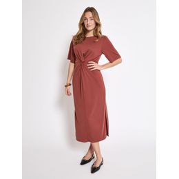 Minus Kleid 'Severa' Damen Gr&ouml;&szlig;e 42 bronze Winterkleid