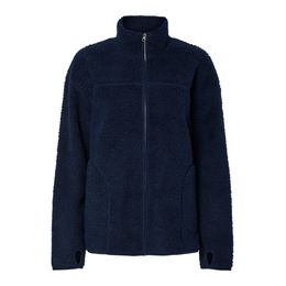 Pieces Fleecejacke 'PCSadia' Damen Gr&ouml;&szlig;e XXL marine