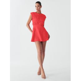 BWLDR Kleid 'EDENA MINI DRESS' Damen Gr&ouml;&szlig;e 46 feuerrot Sommerkleid