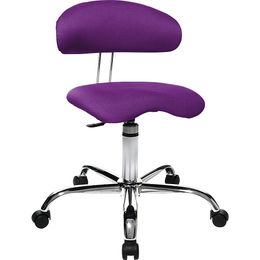 Topstar Hocker SITNESS 40, 3-dimensional beweglich, lila