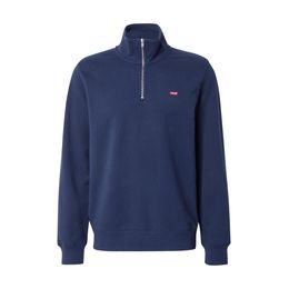 Levi's Levi's Sweatshirt 'Original Housemark Quarter-Zip Pullover' Herren Gr&ouml;&szlig;e S marine