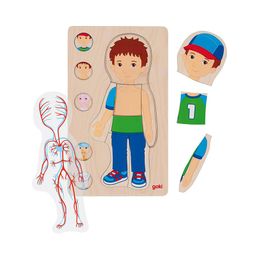 goki 29tlg. Holzpuzzle "Junge" - ab 4 Jahren - 11% | Gesellschaftsspiele