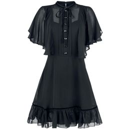 Hell Bunny Imperia Dress Kurzes Kleid schwarz in S 4702