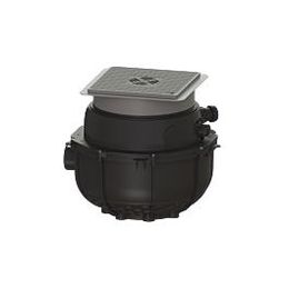 Kessel Aqualift S Hebeanlage 280500SC GTF 500-S1 resistant, schwarz, zum Einbau in Bodenplatte, 230 V