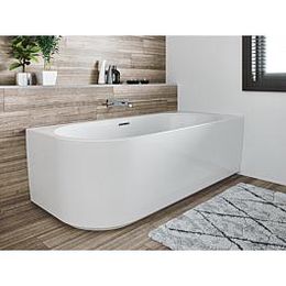Riho Desire Corner Eck-Badewanne B088001005 weiß, 184 x 84 cm, Ecke links, ohne Füllfunktion