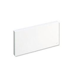 HEWI Montageplatte 950.51.0169099 240x105x20mm, mit Abdeckung, rechteckig, reinweiß