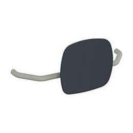 HEWI 801 Rückenstütze 801.51B907295 Wandabstand 230mm, matt, Lehne anthrazitgrau, felsgrau