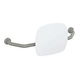 HEWI 801 Rückenstütze 801.51.917195 Wandabstand 230mm, Lehne signalweiß, felsgrau