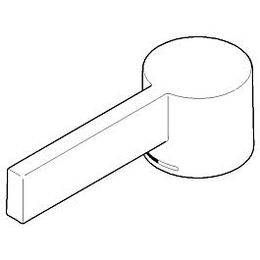 Dornbracht Hebel 092087004-06 platin matt
