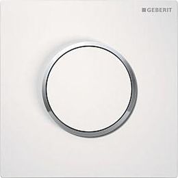 Geberit Hytouch Typ 10 Urinalsteuerung 116015KJ1 pneumatisch, weiss/verchromt/weiss
