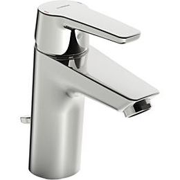 Hansa Waschtischarmatur Hansapolo 51531193 chrom, Niederdruck, mit Ablaufgarnitur