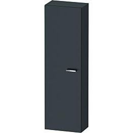 Duravit XBase Halbhochschrank XB1143L4949 40x132x24,3cm, Anschlag links, graphit matt, 1 Tür