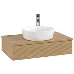 Villeroy & Boch Villeroy & Boch Antao Waschtischunterschrank 800x190x500mm K08151HN mit Struktur FK/AP: HN/1