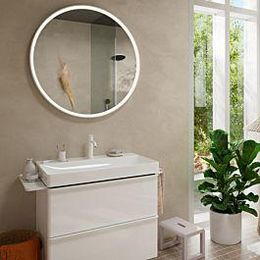 Hansgrohe Tecturis S Waschtischarmatur 73310700 Ausladung 116mm, mit Zugstangen-Ablaufgarnitur, mattweiß