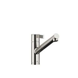 Dornbracht Eno Spültisch-Einhebelmischer 33840760-06 herausziehbar, Ausladung 220 mm, platin matt