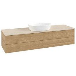 Villeroy & Boch Villeroy & Boch Antao Waschtischunterschrank 1600x360x500mm K25113HN mit Struktur FK/AP: HN/3