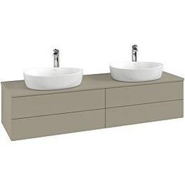 Villeroy & Boch Villeroy & Boch Antao Waschtischunterschrank 1600x360x500mm L28150HJ mit Beleuchtung mit Struktur FK/AP: HJ/0
