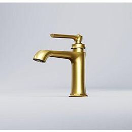 Steinberg Serie 350 Waschtischarmatur 3501010BG ohne Ablaufgarnitur, brushed gold