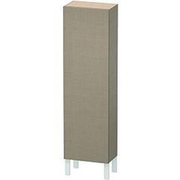 Duravit L-Cube Halbhochschrank LC1168R7575 40x24,3x132cm, Tür rechts, leinen