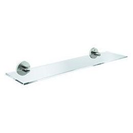 Grohe Essentials Glasablage 40799DC1 53cm, verdeckte Befestigung, supersteel