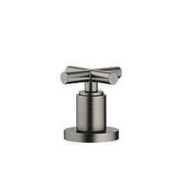 Dornbracht Tara. Seitenventil 20000892-99 rechtsschließend, kalt oder warm, Dark Platinum matt