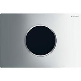Geberit WC-Steuerung 115907KH6 Netzbetrieb, 2-Mengen-Spülung, hochglanz-verchromt