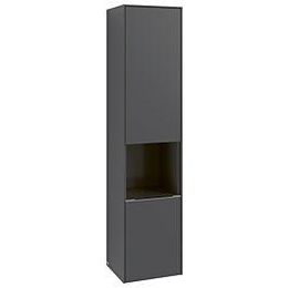 Villeroy & Boch Villeroy und Boch Subway 3.0 Hochschrank C58802VR 40x171x36,2cm, Schanier links/Griff monochrom, graphite