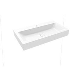 Kaldewei Cono Wandwaschtisch 902606013001 3090, 90x50x12cm, weiss Perl-Effekt, 1 Hahnloch