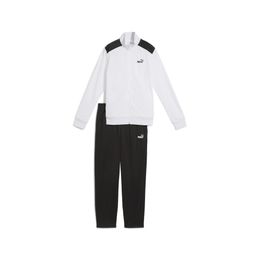 Jogginganzug Puma "Poly Anzug Damen", Damen, Gr. L, weiß, 100% Polyester, Sportanzüge