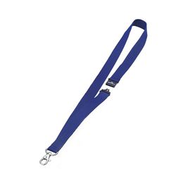 Durable Textilbänder mit Karabinerhaken, Sicherheitsverschluss, VE 50 Stk, dunkelblau