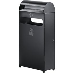 Probbax Kombiascher, Volumen 48 l, BxHxT 480 x 990 x 250 mm, anthrazitgrau