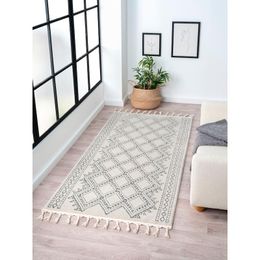 MyFlair MÖBEL & ACCESSOIRES Hochflor-Teppich »Moroccan Tradition, LAGERRÄUMUNG!« rechteckig 24 mm Höhe modern, marokkanisches Design, flauschig...