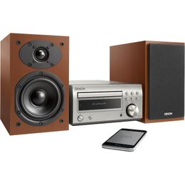 Denon Microanlage »D-M41« (Bluetooth Digitalradio (DAB+) FM-Tuner mit RDS 60 W) CD-Player, Bluetooth rot 40 Stationsspeicher
