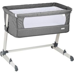 BABYGO Beistellbett &raquo;Together, grey&laquo; faltbar Grey