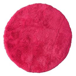 the carpet Teppich »Soft Shaggy« rund 35 mm Höhe Flauschiger Hochflor Teppich, Wohnzimmer, Anti-Rutsch Unterseite Pink Obermaterial: 100% Polyester...