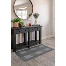 ANDIAMO L&auml;ufer &raquo;Dijon, Made in Netherlands&laquo; rechteckig 6 mm H&ouml;he Teppich-L&auml;ufer, modernes Design, ideal im Flur & Schlafzimmer anthrazit...