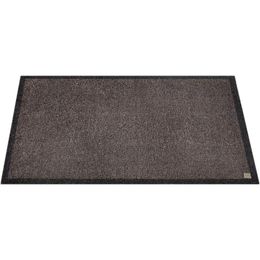 barbara becker Fu&szlig;matte &raquo;Protect, Made in Belgium&laquo; rechteckig 8 mm H&ouml;he Schmutzfangmatte, antibakterielle Eigenschaft, waschbar, rutschhemmend...
