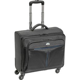 PEDEA Laptoptasche »Trolley Rollkoffer PREMIUM PLUS Laptop-Fach bis 17, 3 Zoll (43, 9 cm)« schwarz