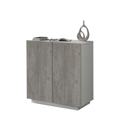 Inosign Aktenschrank &raquo;Coro, Mehrzweckschrank, B&uuml;roschrank mit 2 T&uuml;ren&laquo; & verstellbare Einlegeb&ouml;den, H&ouml;he 86 oder 166 cm, Made in Italy wei&szlig;...
