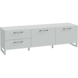 FORTE Lowboard »SilbaTV-Board, TV-Schrank« Breite ca. 164, 4 cm Secret Grey moderner TV Schrank
