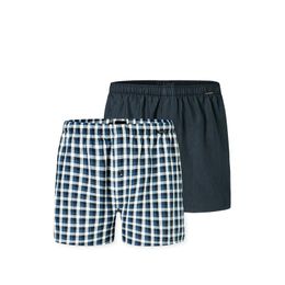 Schiesser Weiter Boxer »Boxershorts Multipacks« 2er Pack, mit Eingriff, Gummizug 909-Sonstiges 8 8 Herrenboxershorts im Doppelpack