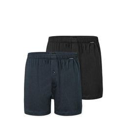 Schiesser Boxershorts »Boxershorts Multipacks« 2er Pack, lockere Passform, mit Eingriff, Gummizug 908-Sonstiges 7 7 Herrenboxershorts im Doppelpack